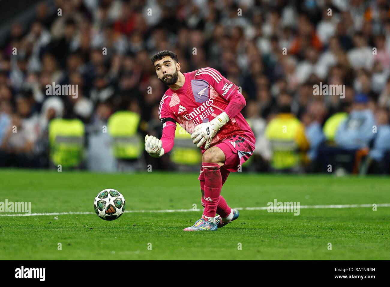 David Raya (Arsenal), APRIL 16, 2025 - Football / Soccer : "UEFA Champions League" Quarter ...