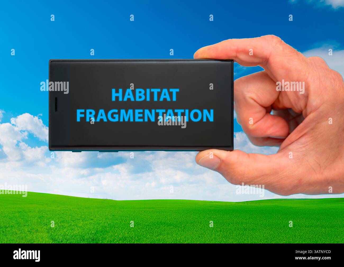 Habitat fragmentation. Division of continuous habitats into smaller ...