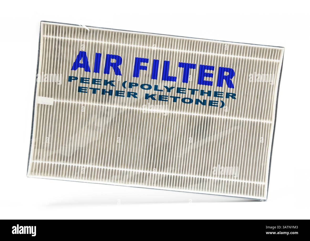 Polyether Ether Ketone (PEEK. High-temperature resistant polymer Stock ...