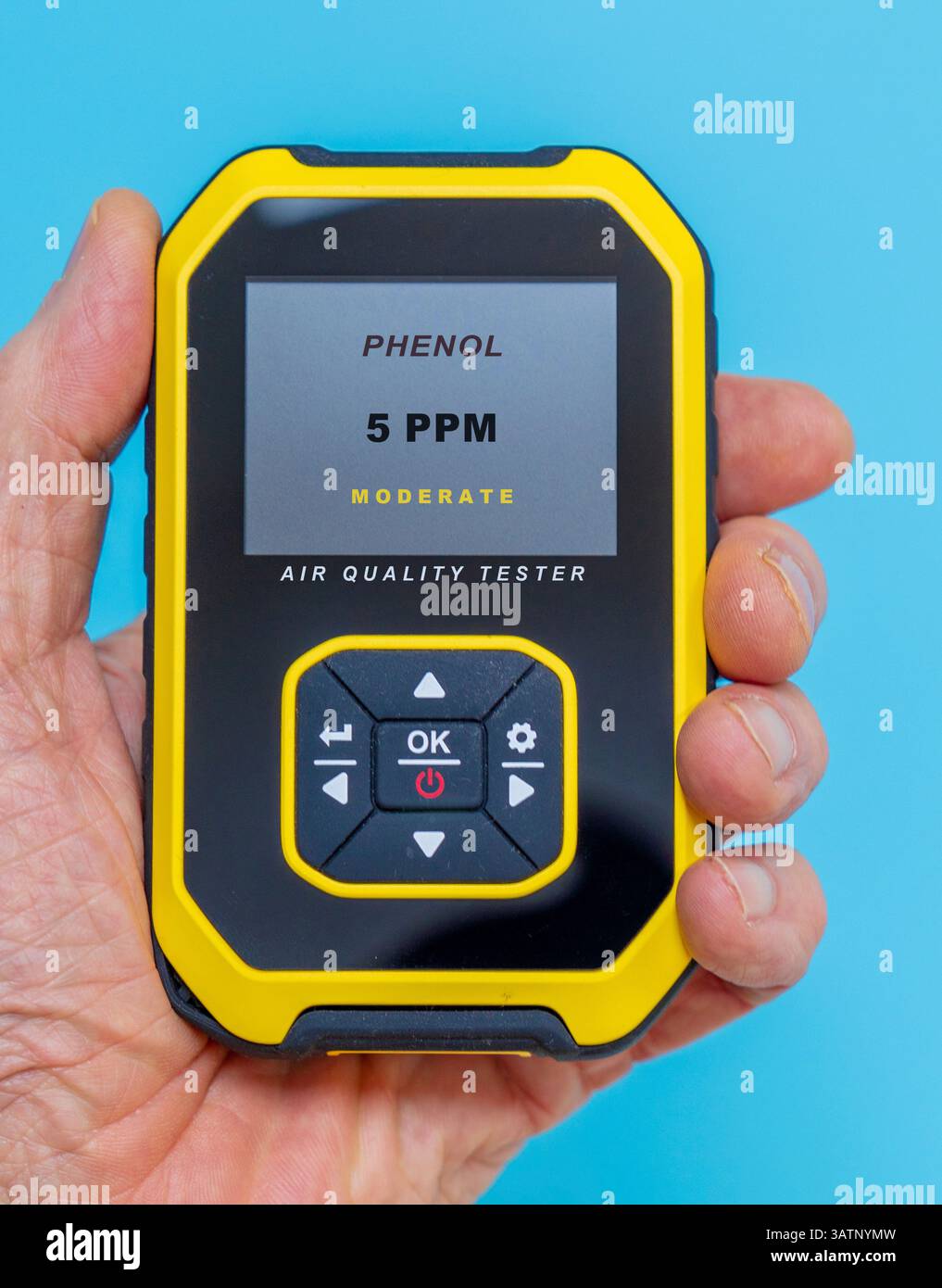 Phenol. Used in resins, disinfectants and chemical manufacturing ...