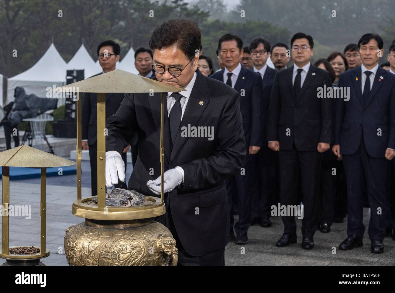 19th Apr, 2025. Anniv. of 1960 pro-democracy uprising National Assembly ...