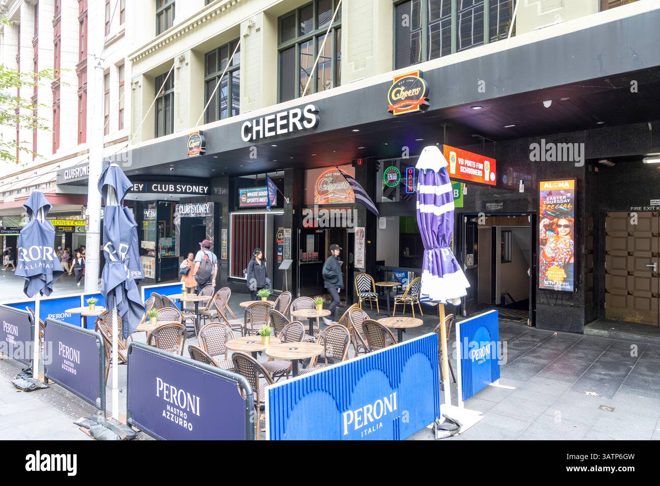 Sydney,Australia, Cheers bar and public house on George street in ...