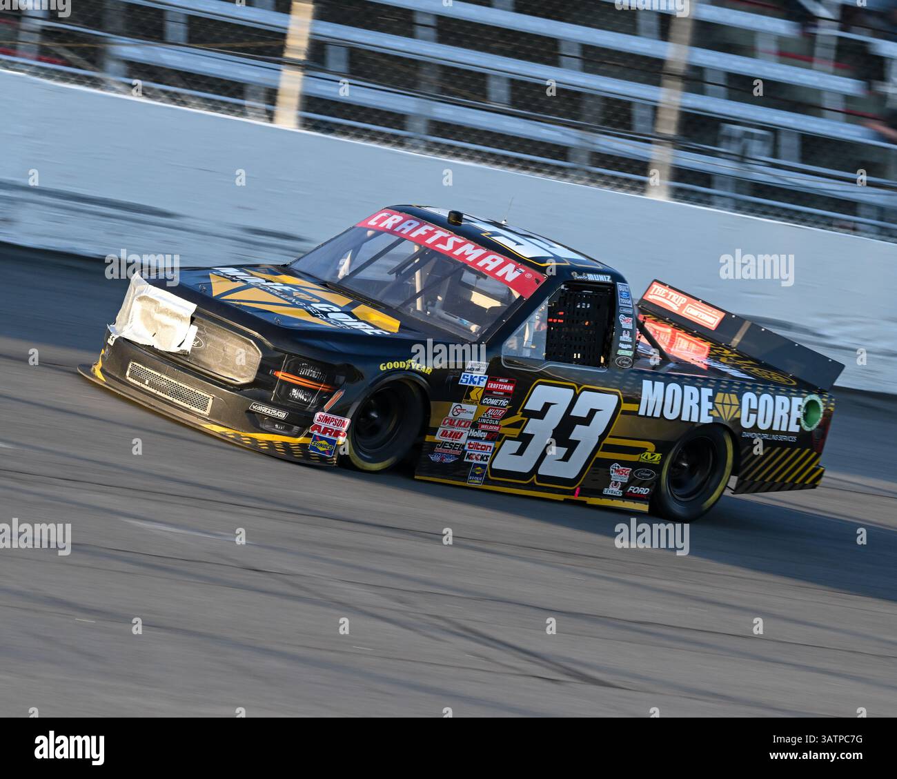 Rockingham, North Carolina, USA. 18th Apr, 2025. NASCAR Craftsman Truck ...