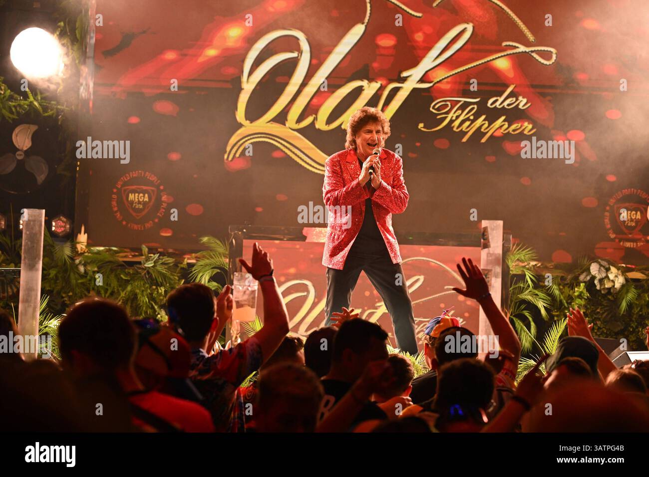 20250418 Olaf der Flipper im Megapark PALMA, SPAIN - APRIL 18 2025 ...