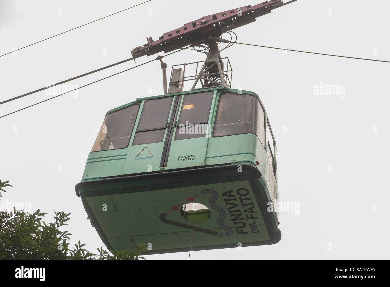 Faito Cable Car Collapse Castellammare di Stabia Naples the Day After ...