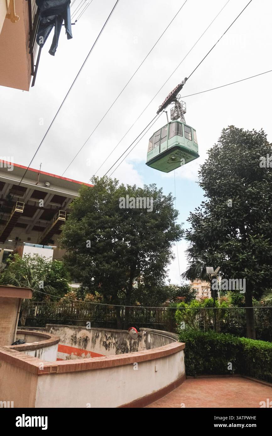 Faito Cable Car Collapse Castellammare di Stabia Naples the Day After ...