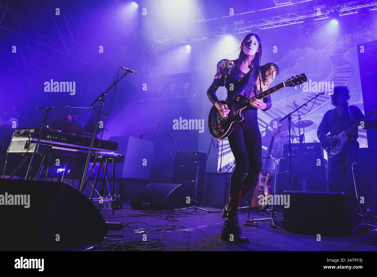 Lucio Corsi during the Lucio Corsi - Tour 2025 at Atlantico in Rome ...