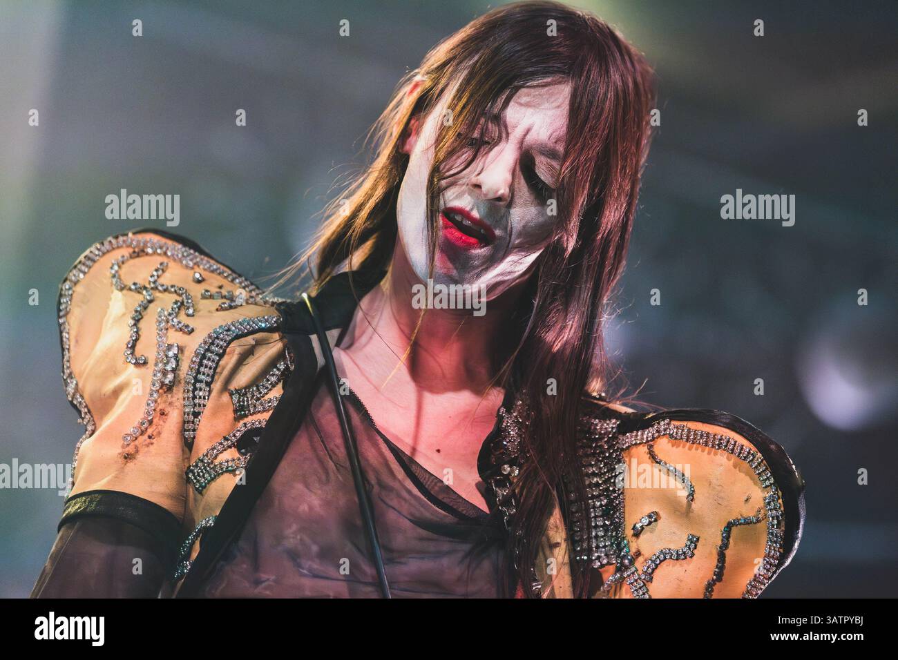 Rome, Italy. 18th Apr, 2025. Lucio Corsi during the Lucio Corsi - Tour ...