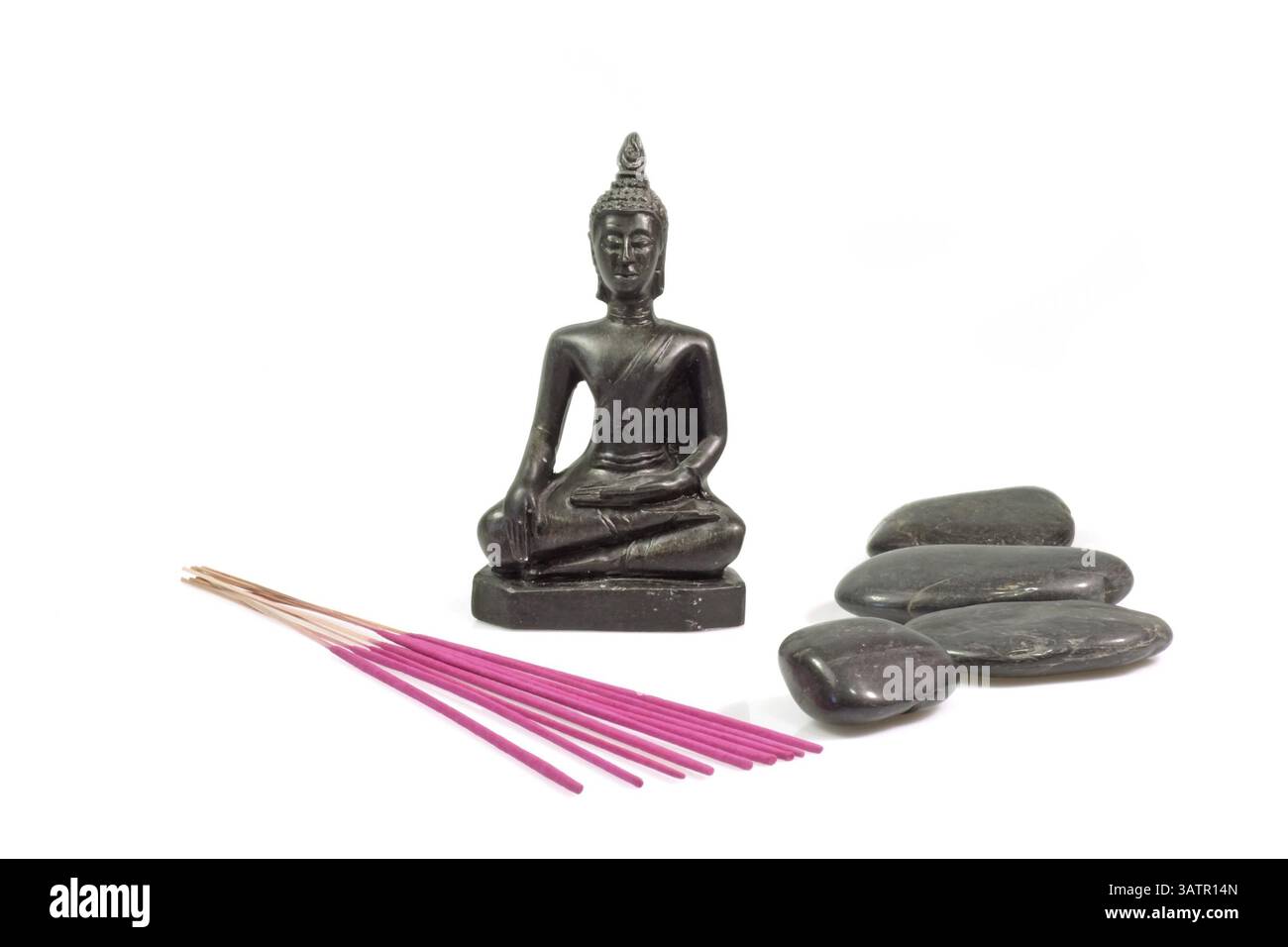 Meditate character Cut Out Stock Images & Pictures - Alamy