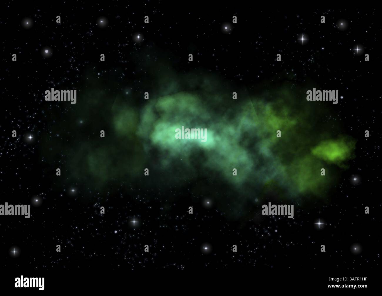 Star field in space a nebulae and a gas congestion. Elements of this image furnished by NASA ...