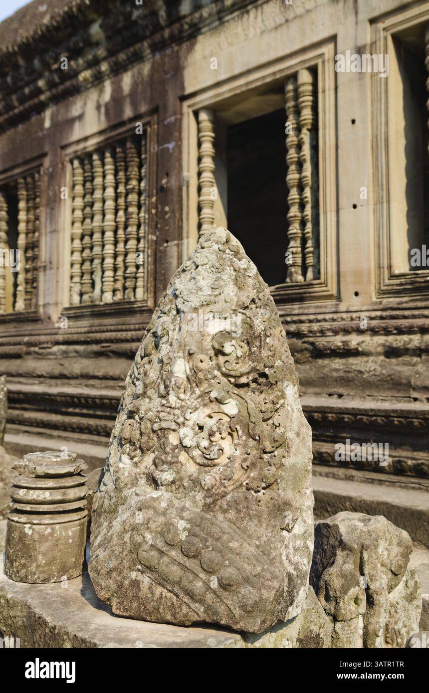 Stones of Angkor Wat, the famous ancient Khmer temple in Cambodia Stock Photo - Alamy
