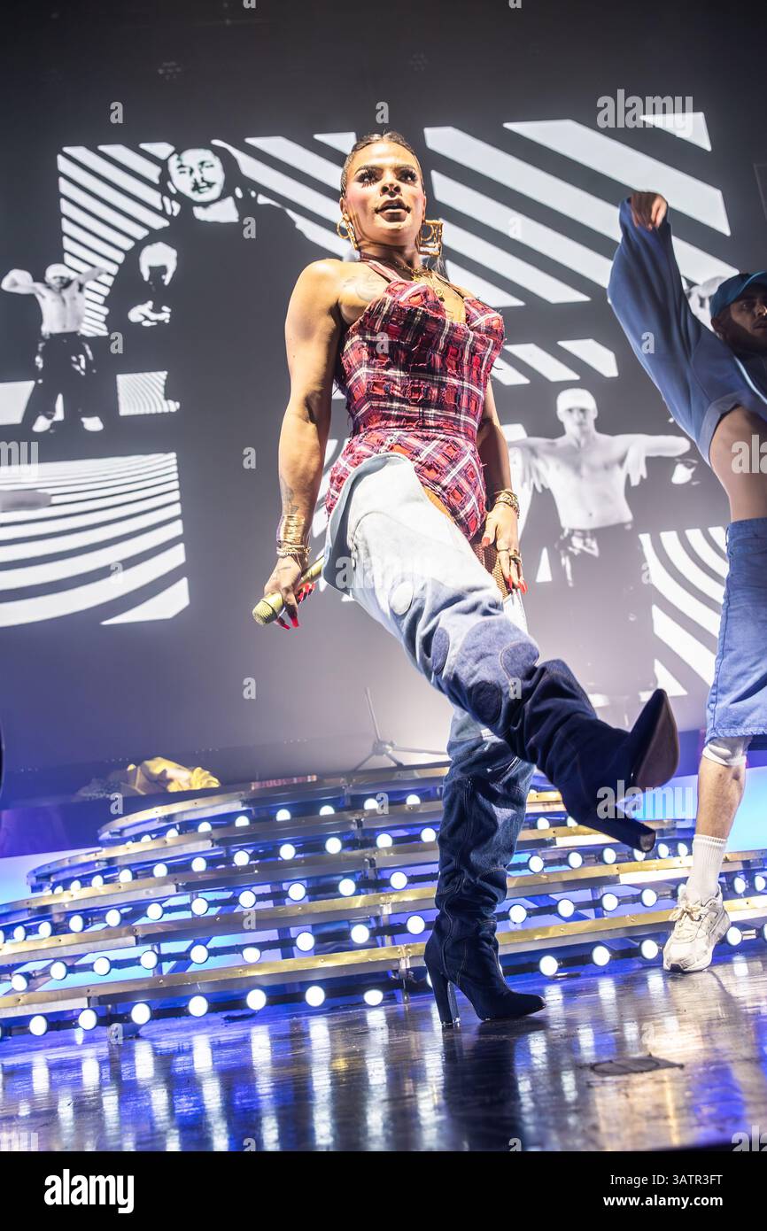 Milan Italy. 17th apr 2025. RUPAUL'S DRAG RACE live on stage at ...