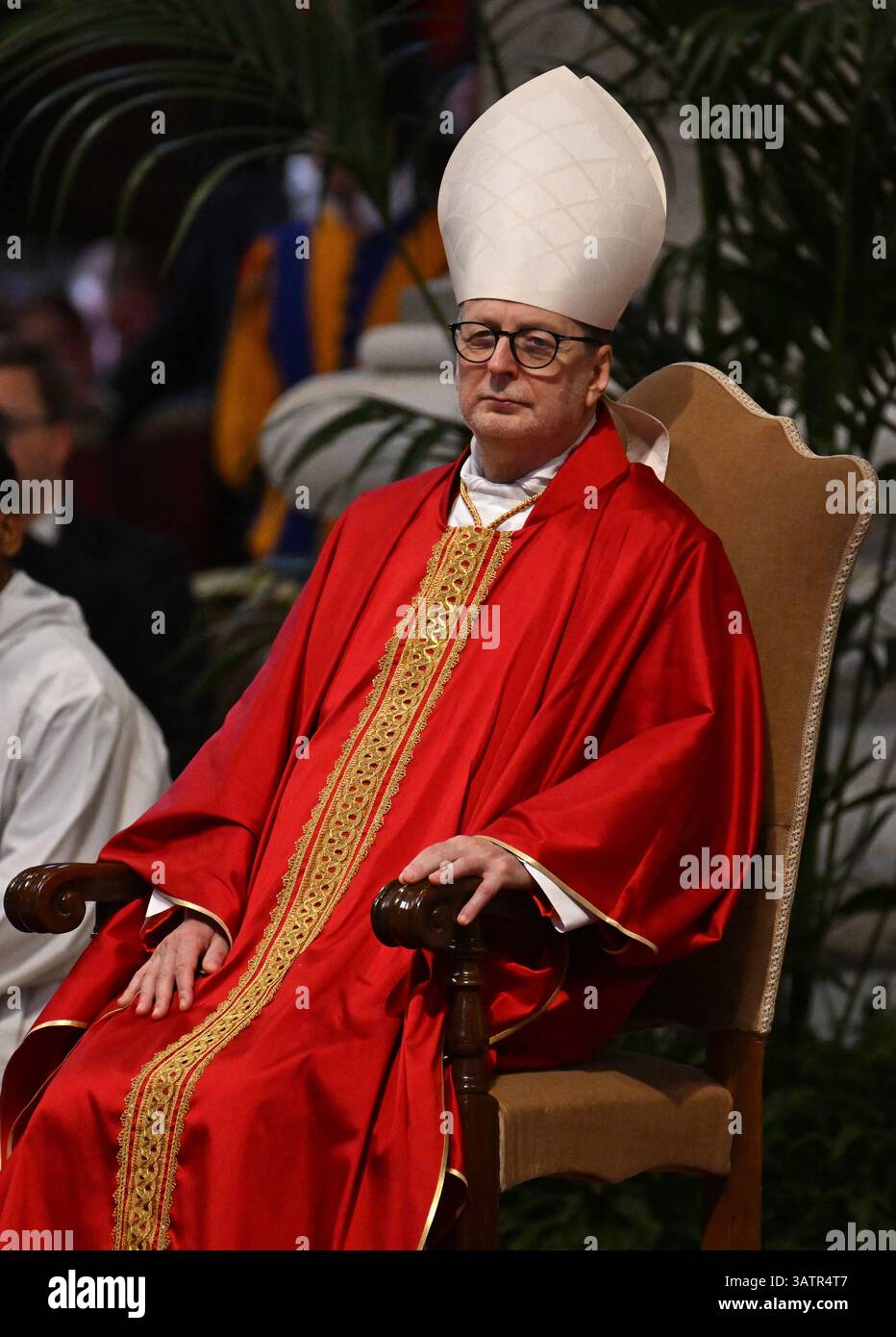 Cardinal Claudio Gugerotti celebrates the Passion of Christ Mass on ...