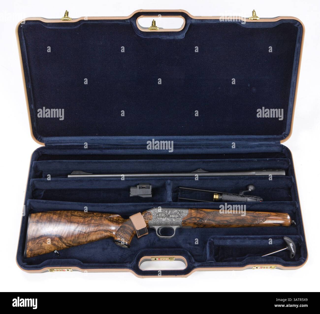 Isolated hunting rifle, Novosibirsk, Russia, Europe Stock Photo - Alamy