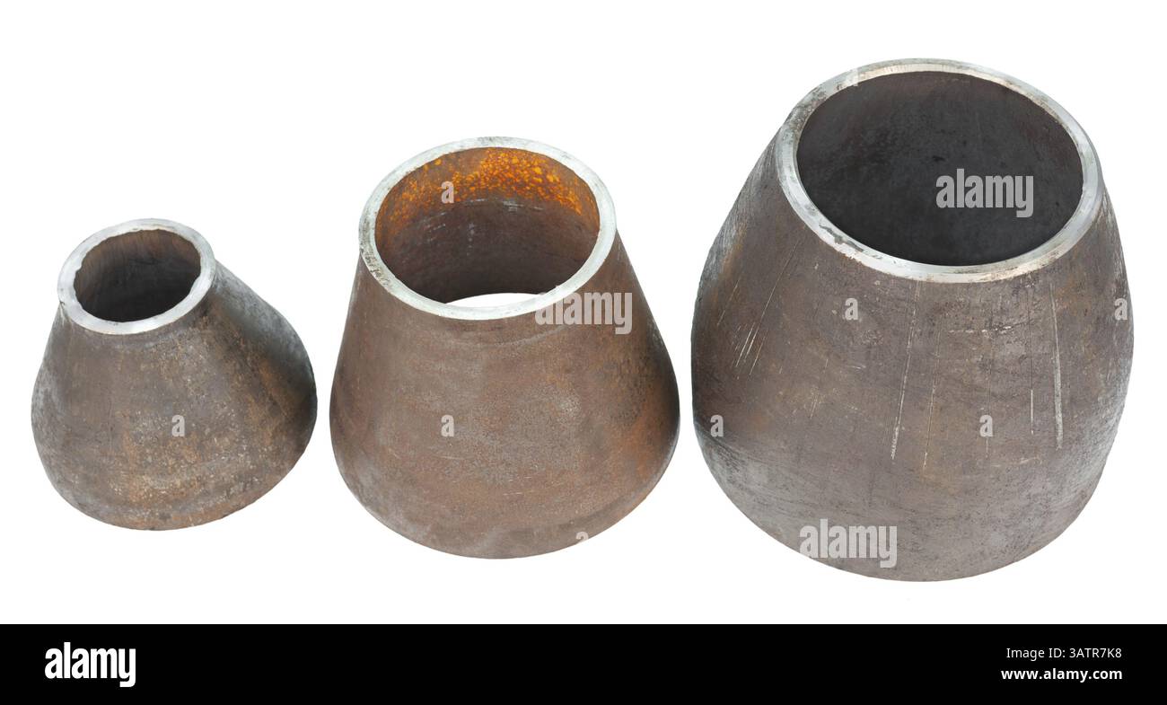 Some metal bushings (fittings) for pipe welding Stock Photo - Alamy