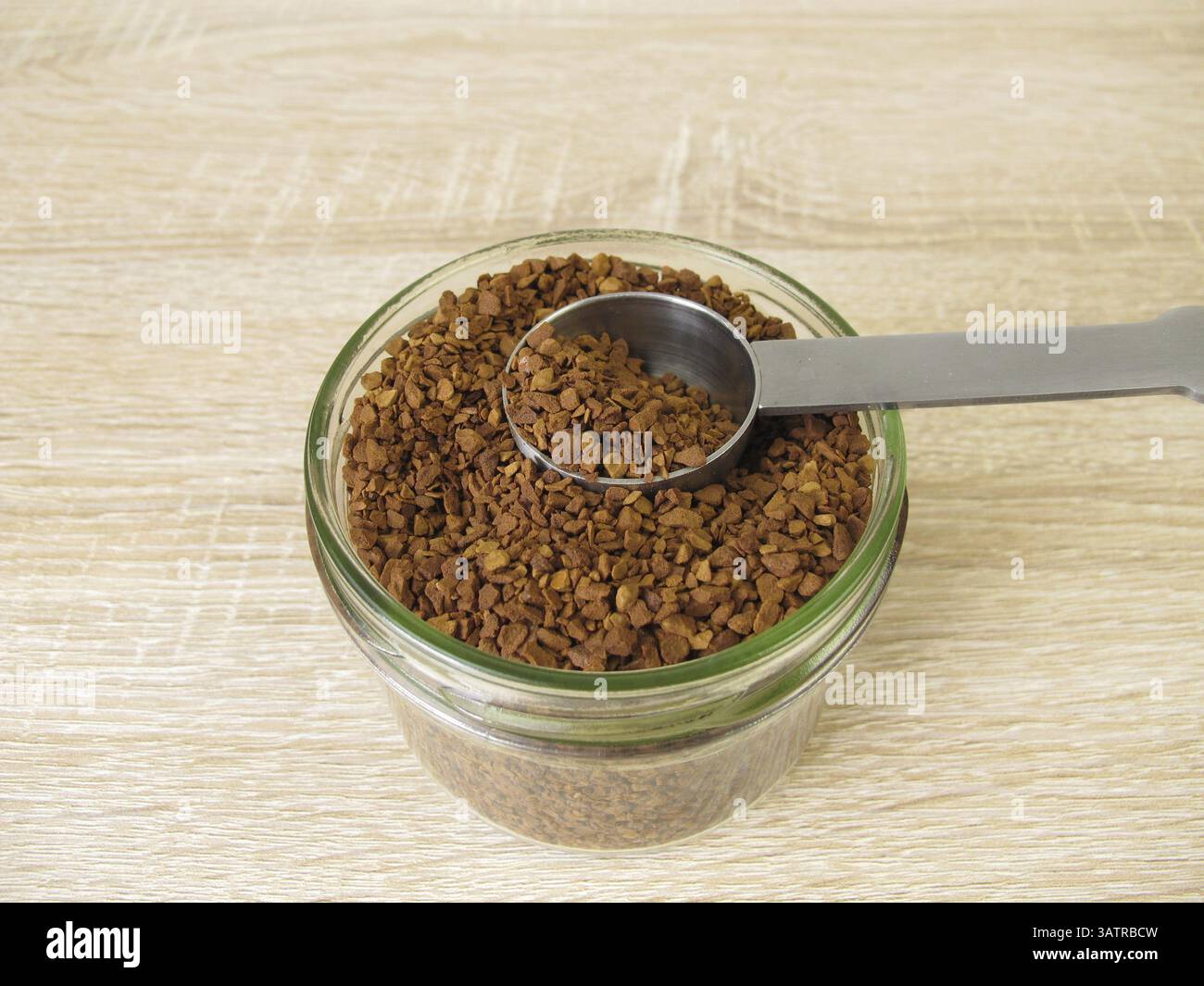 Freeze dried coffee granules in jar hi-res stock photography and images ...
