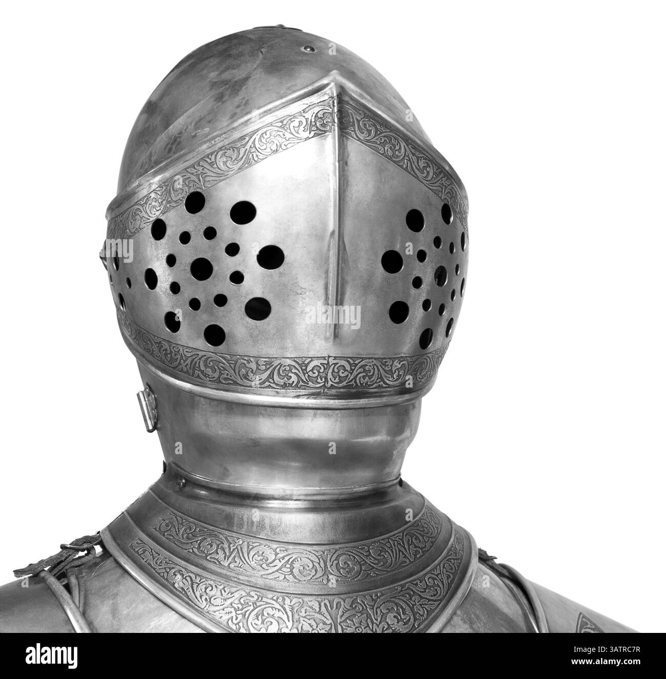 Helmets armour Black and White Stock Photos & Images - Alamy