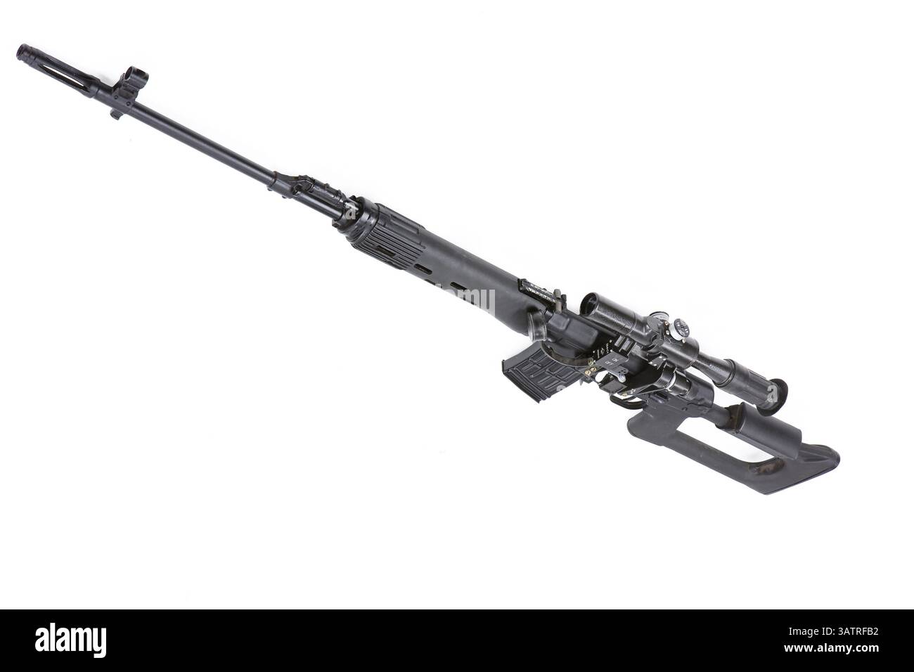 Russian sniper rifle MMG SVD by Dragunov with optics, Novosibirsk ...