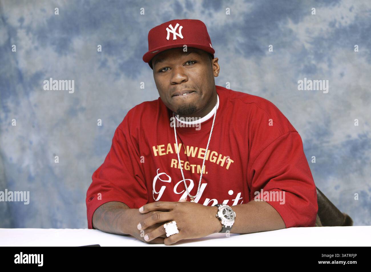 October 30, 2005 - U.S. - Curtis Jackson (a. k. a. 50 Cent) promoting ...