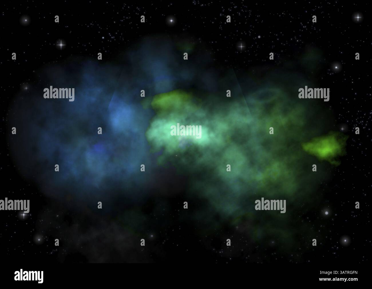 Star field in space a nebulae and a gas congestion. Elements of this image furnished by NASA ...