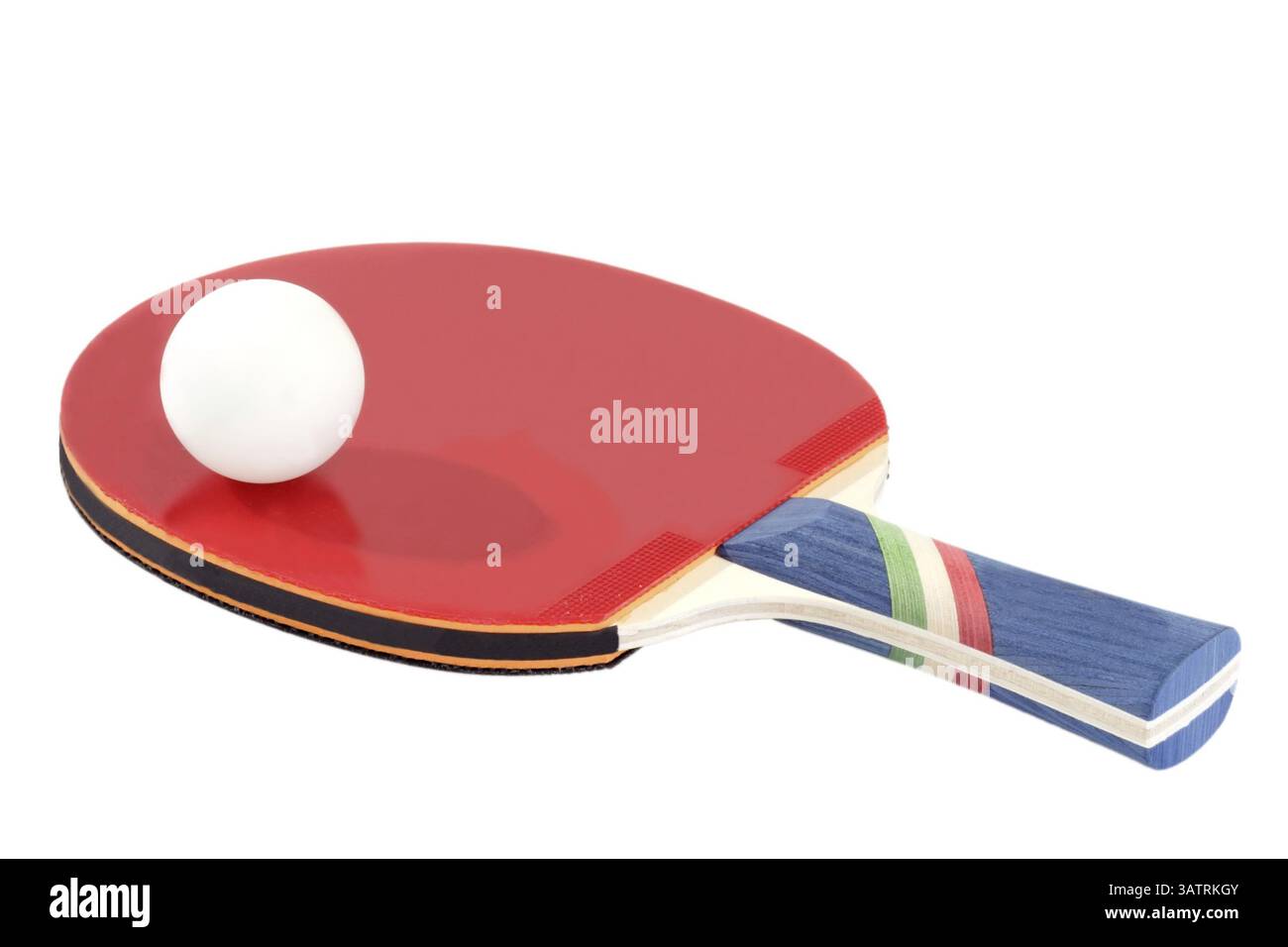 Table tennis bat Cut Out Stock Images & Pictures - Alamy