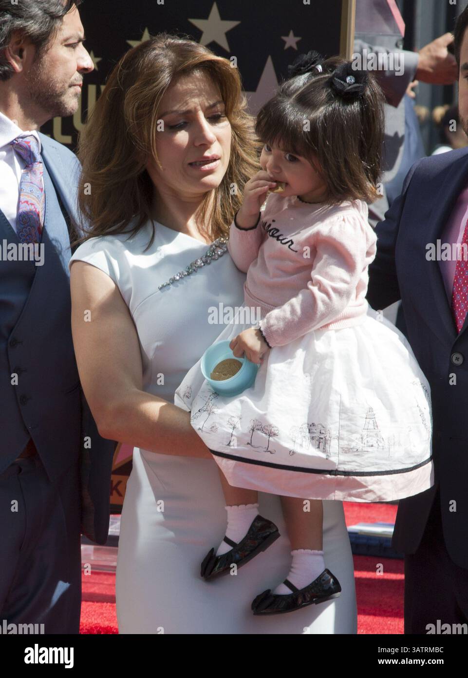 Actor eugenio derbez wife alessandra hi-res stock photography and ...