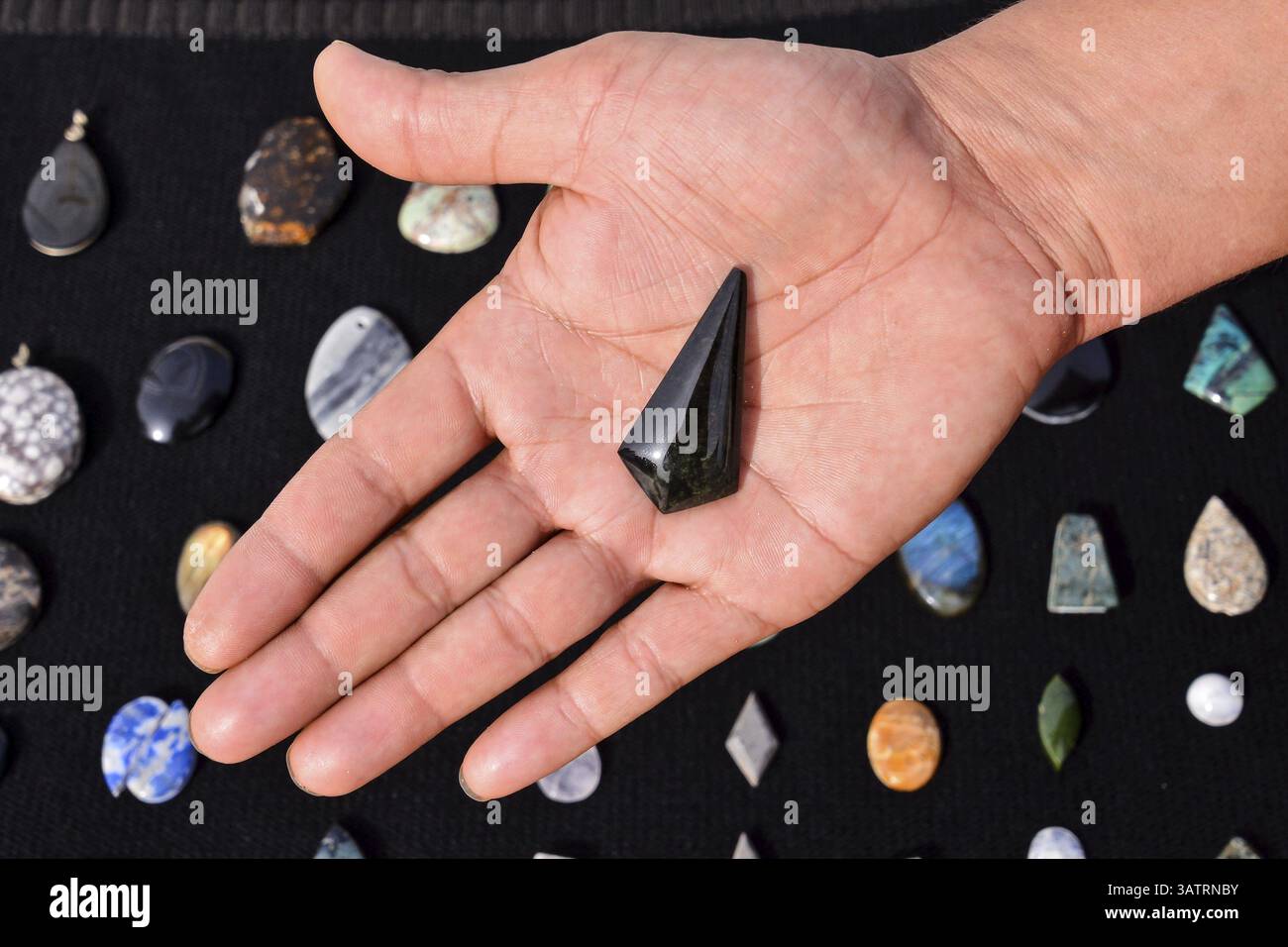 Photo Picture of Semi Precious Rock Stone Jewel Stock Photo - Alamy
