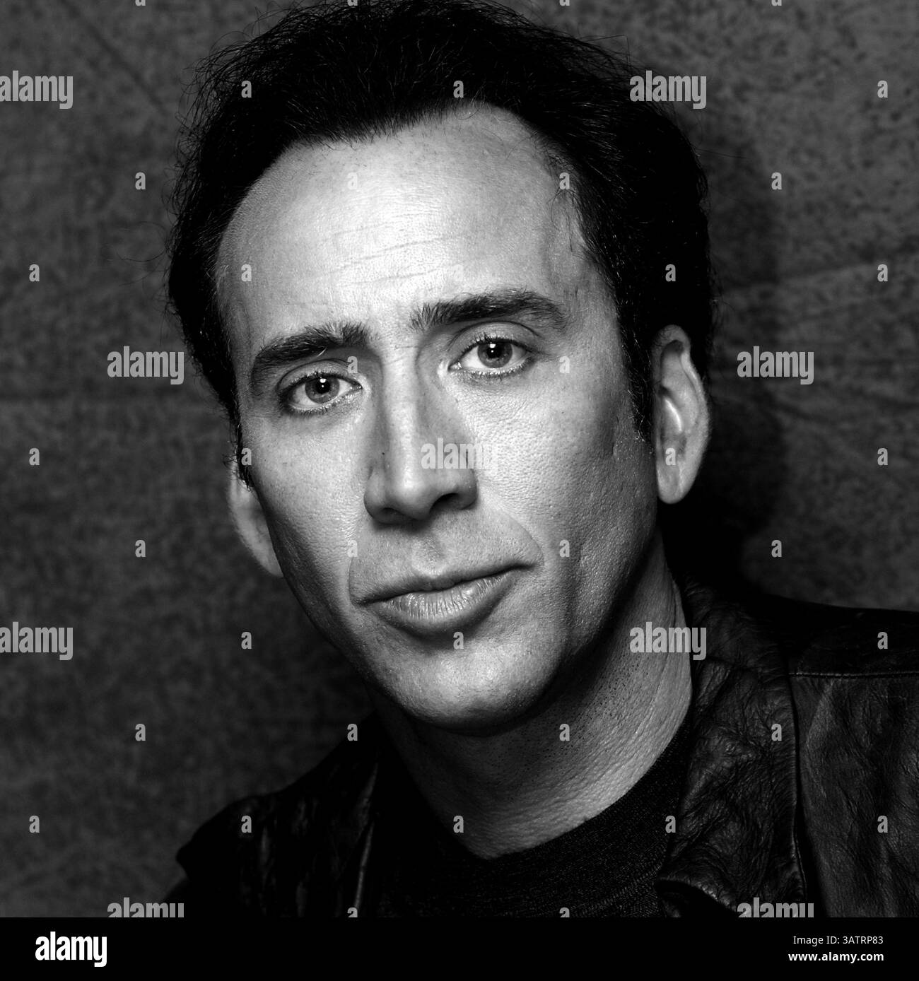 Nicolas cage portrait Black and White Stock Photos & Images - Alamy