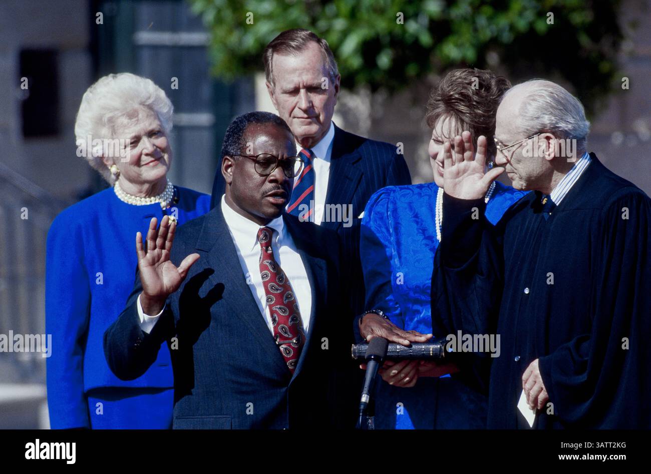October 18, 1991 - Washington, District of Columbia - Judge Clarence ...