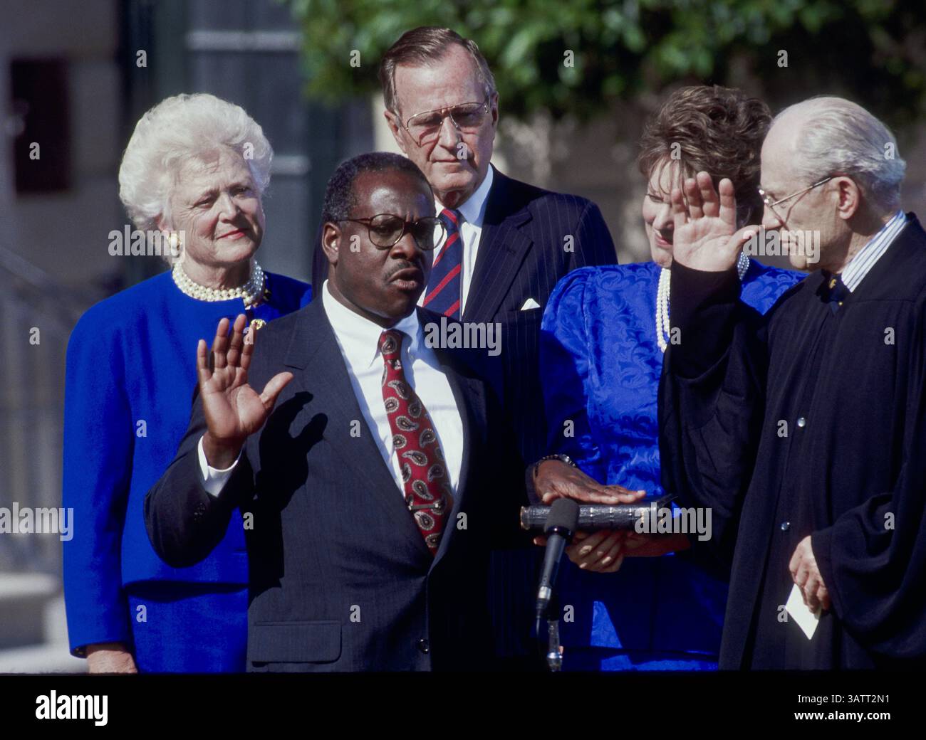 October 18, 1991 - Washington, District of Columbia - Judge Clarence ...