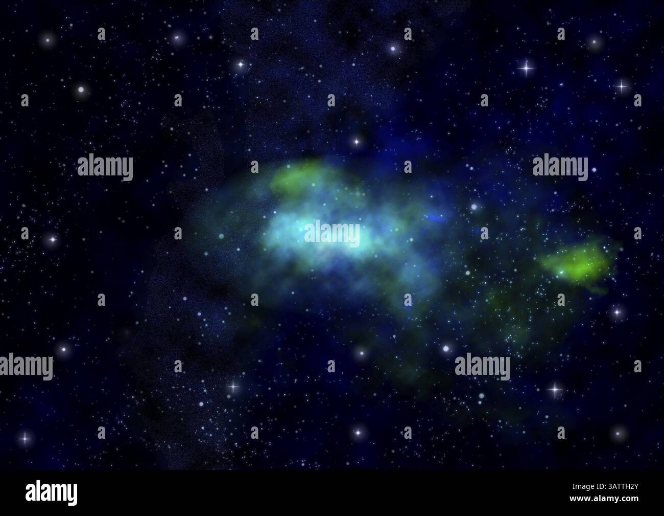 Star field in space a nebulae and a gas congestion. Elements of this image furnished by NASA ...