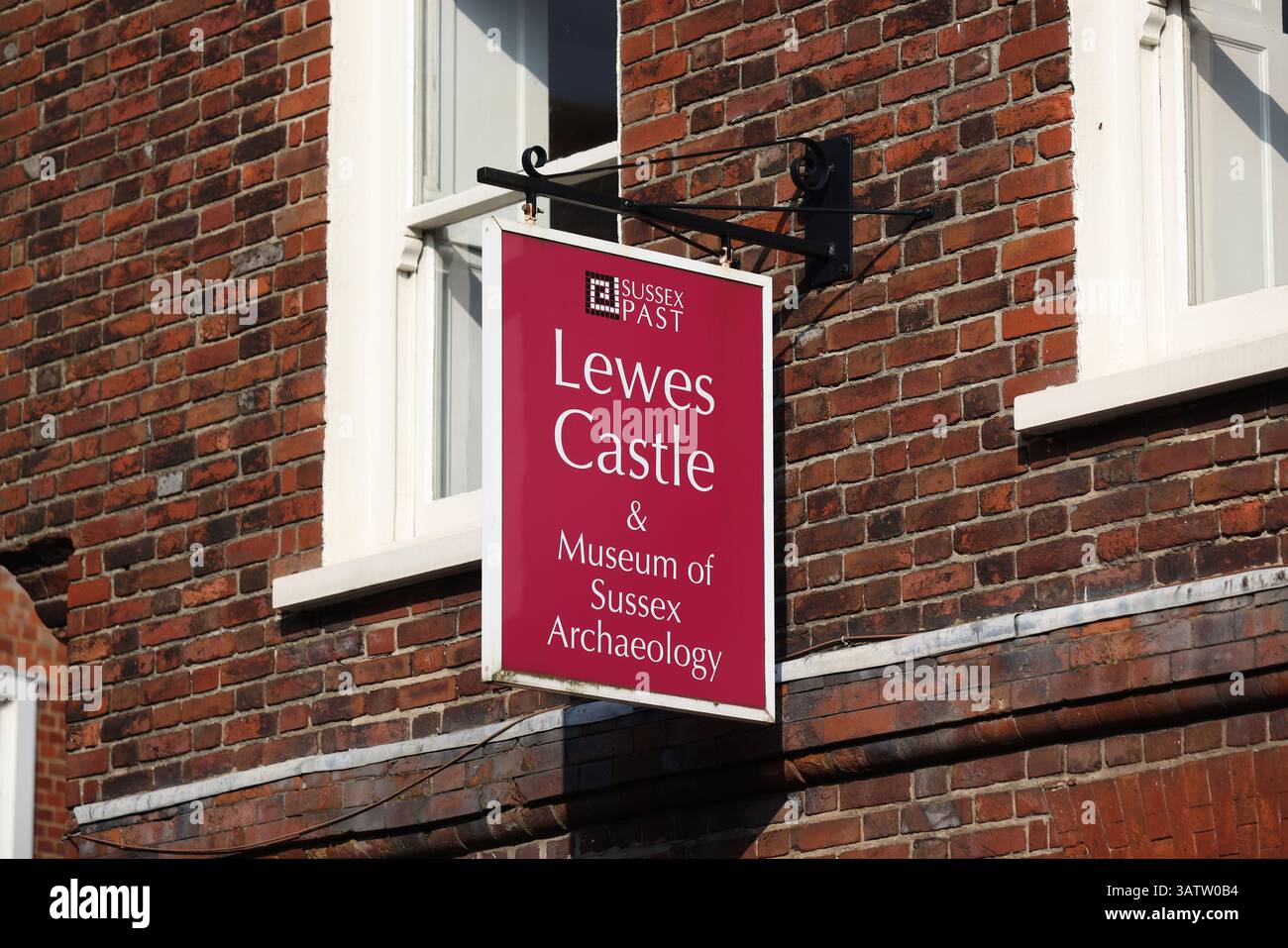General views of Lewes Castle and Museum and Sussex Archaeology centre ...