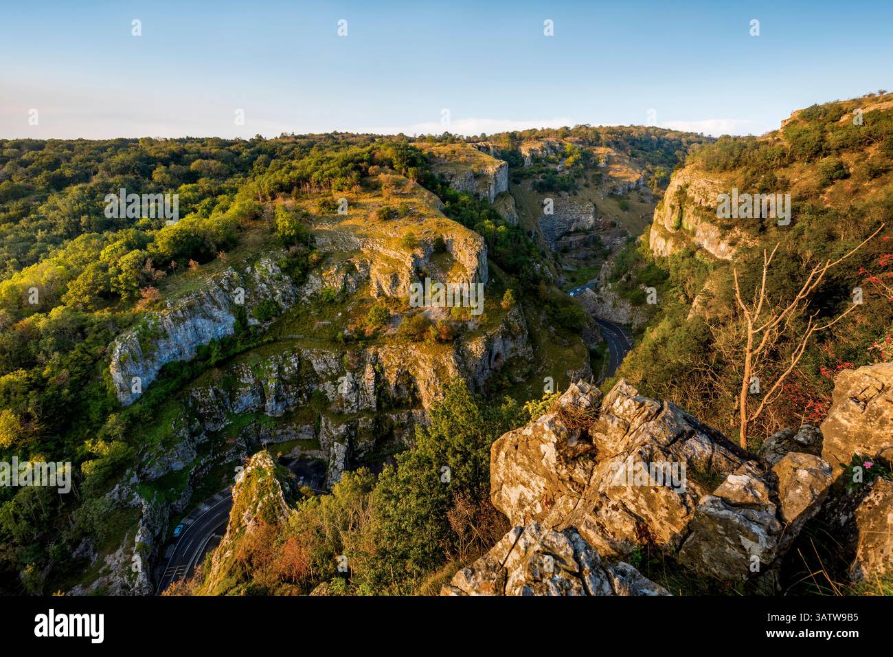 Cheddar Gorge; Somerset; UK Stock Photo - Alamy