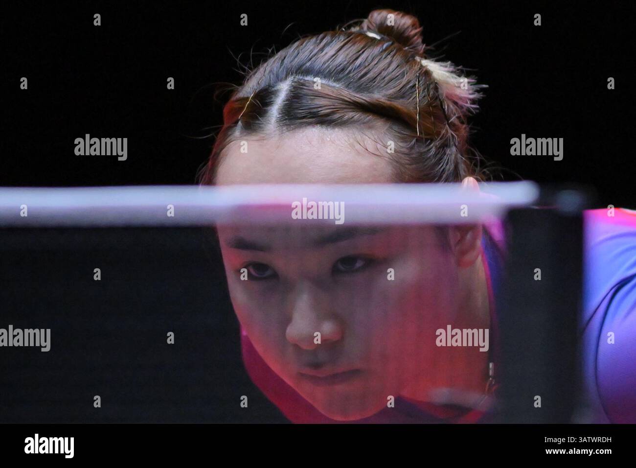 Macao, China. 19th Apr, 2025. Ito Mima competes during the women's ...