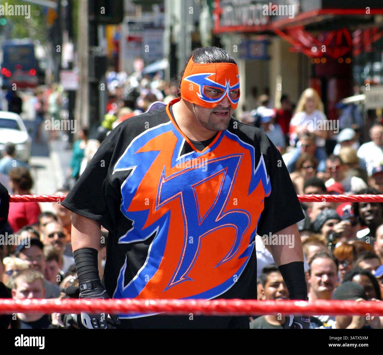 Wrestlemania 21 goes hollywood hi-res stock photography and images - Alamy