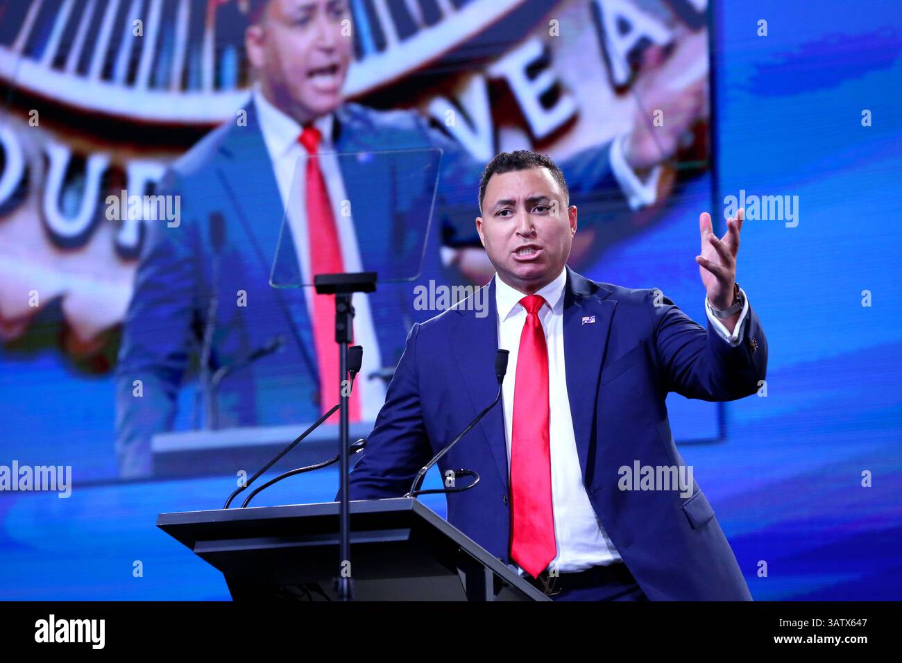 Trumpet of Patriots senator Ralph Babet during the Trumpet of Patriots ...