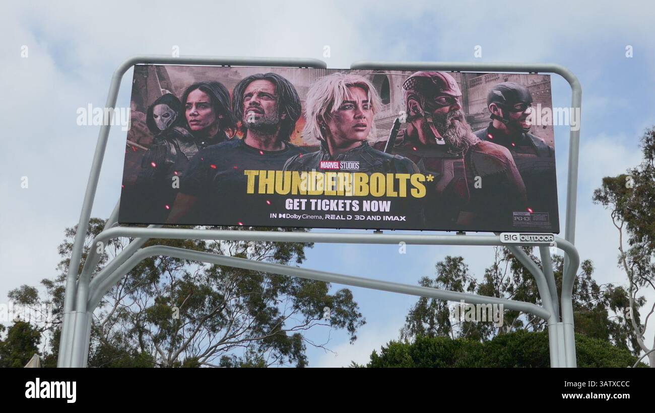 Los Angeles, California, USA 18th April 2025 Marvel Studios ...