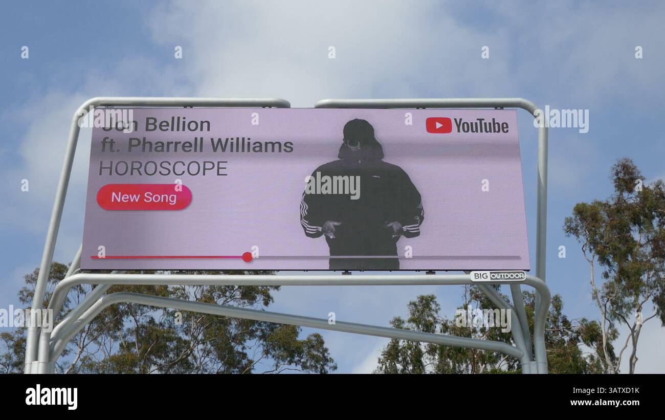 Los Angeles, California, USA 18th April 2025 Jon Bellion ft. Pharrell ...