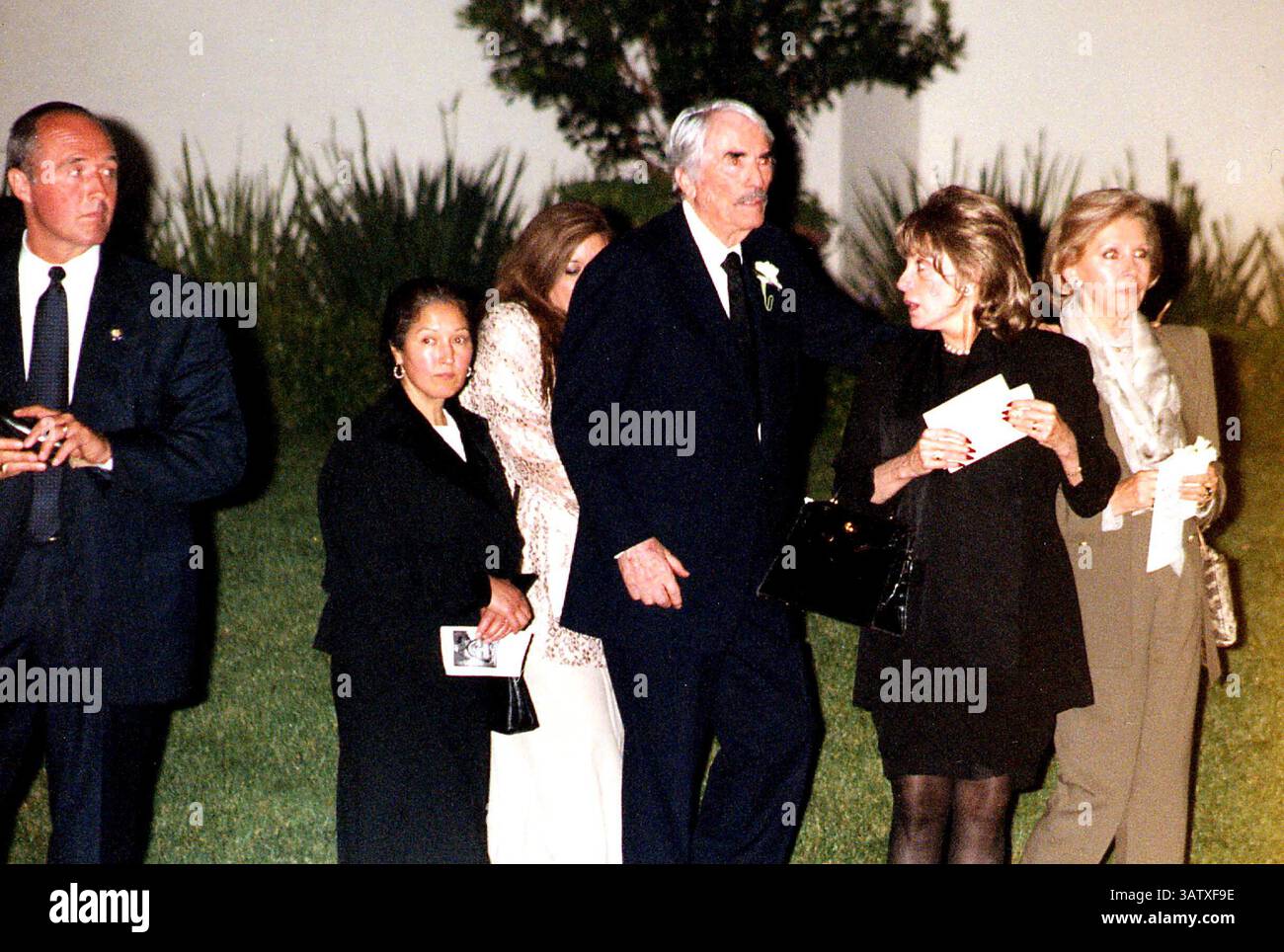 Jan. 1, 2011 - GREGORY PECK AND WIFE VERONIQUE AT FRANK SINATRA'S ...