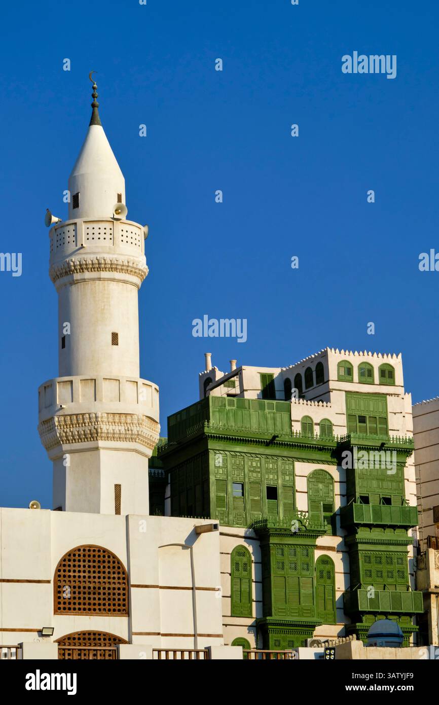 Saudi Arabia, Makkah Province, Jeddah, the historic old town of Al ...