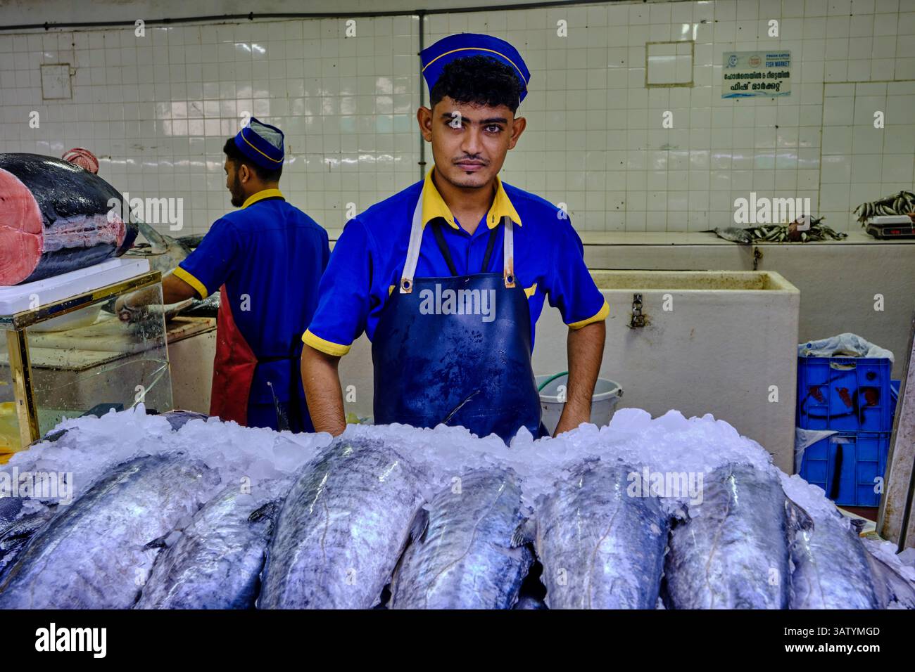 Saudi Arabia, Makkah Province, Jeddah, Central Fish Market Stock Photo ...