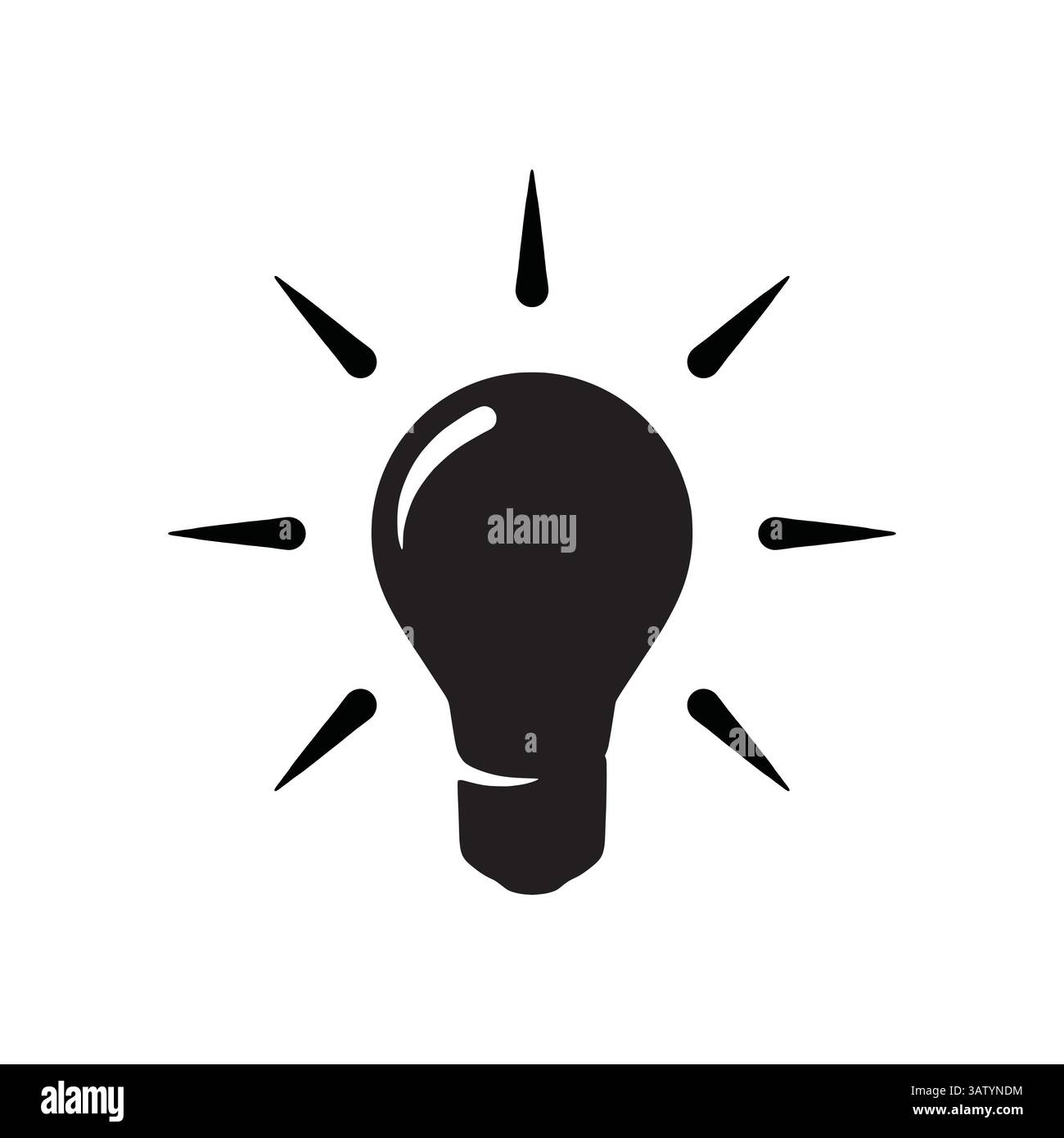 Imagination icon monochrome simple Stock Vector Images - Alamy