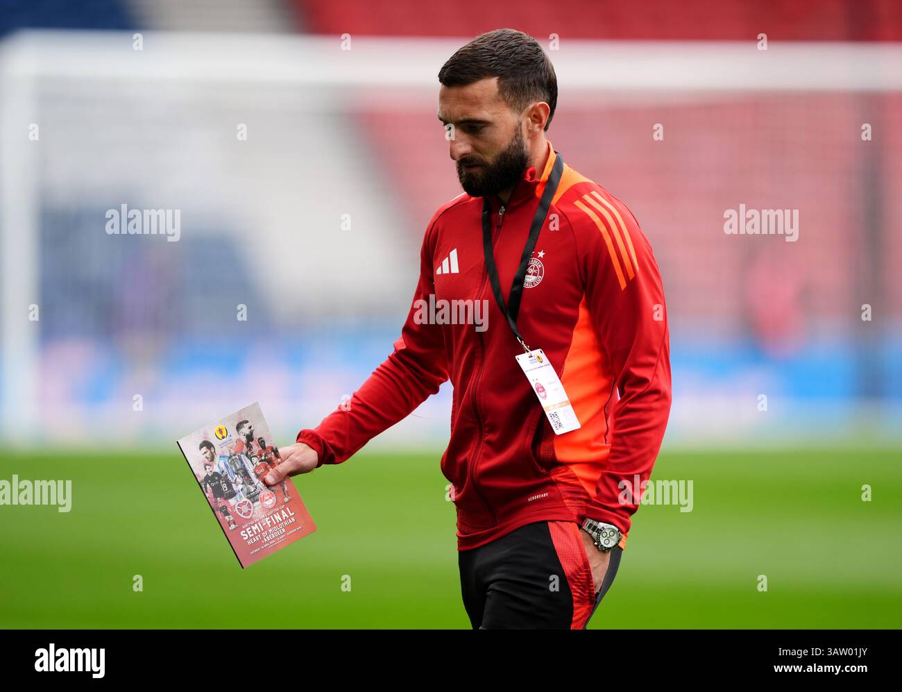 Aberdeen's Graeme Shinnie ahead of the Scottish Gas Men's Scottish Cup ...