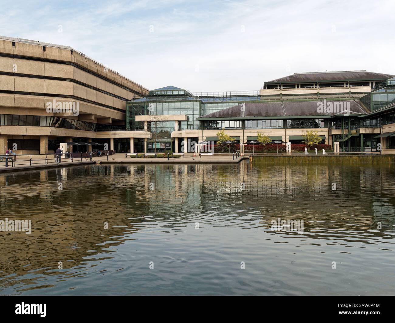 View of the main entrance to The UK National Archives at Kew in London ...