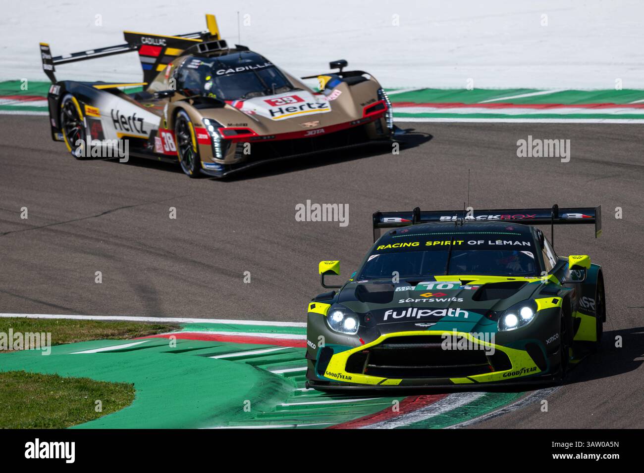 Imola, Italy. 19 April, 2025. RACING SPIRIT OF LEMAN #10 LMGT3 (DEBOER ...
