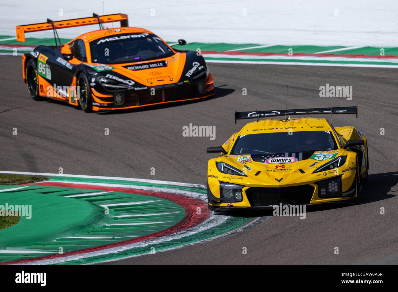 Imola, Italy. 19 April, 2025. TF SPORT #33 LMGT3 (KEATING, EDGAR ...