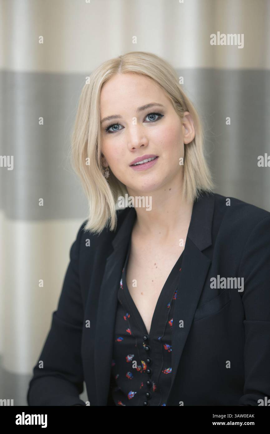 November 3, 2015 - Hollywood, U.S. - JENNIFER LAWRENCE promotes 'The ...