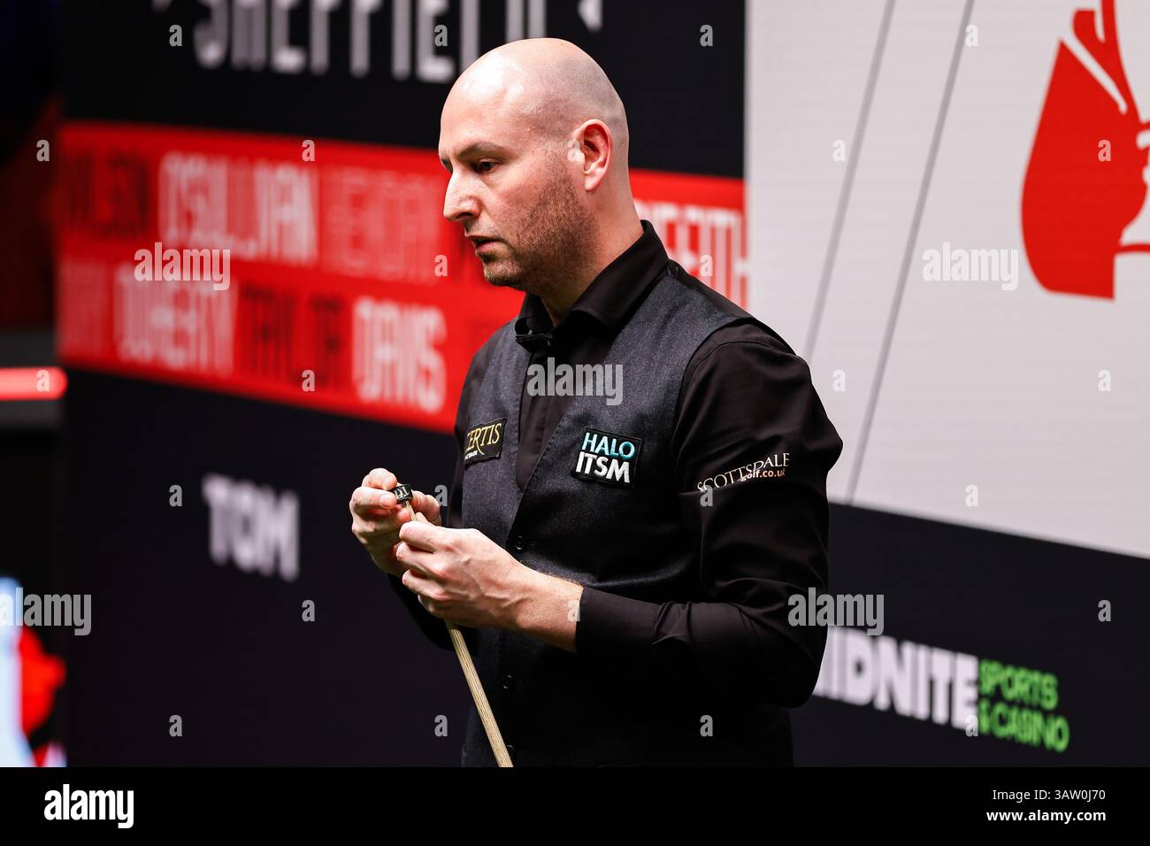Sheffield, UK. 19th Apr, 2025. Matthew Selt during the 2025 Halo World ...