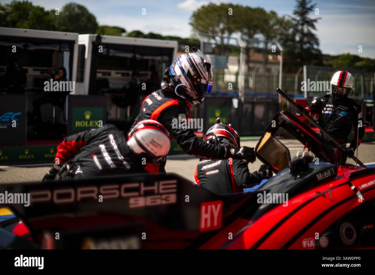 Imola, Italy. 19th Apr, 2025. JAMINET Mathieu (fra), Porsche Penske ...