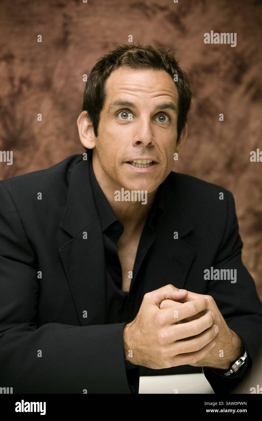 September 28, 2007 - Hollywood, California, U.S. - BEN STILLER promotes ...